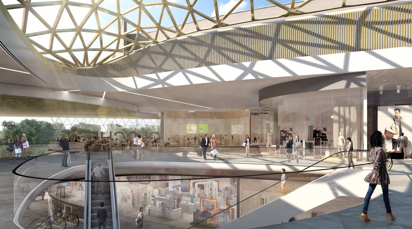 Centre Commercial ‘Auchan’ et Tours de Logements