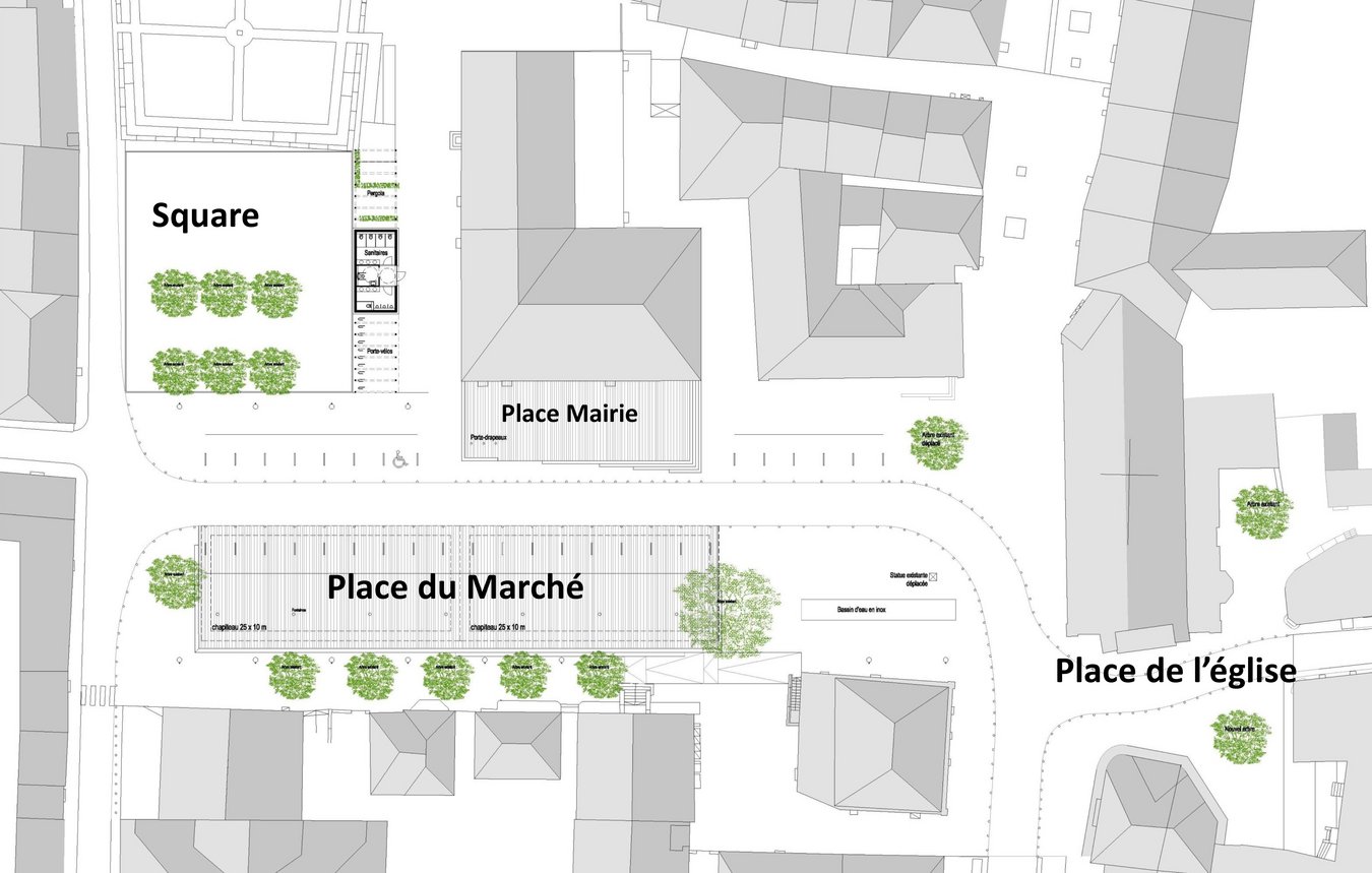 Aménagement de la Place du Marché
